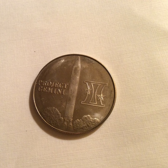 Nasa | Office | 966 Nasa Project Gemini Viii Mission Coin March 16 1966 ...